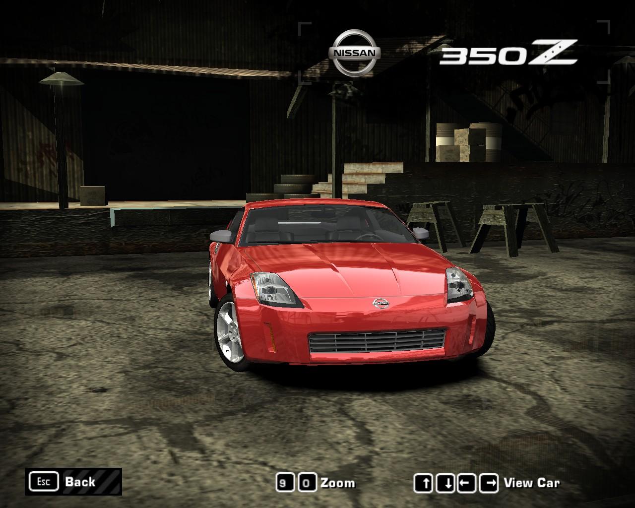Need For Speed Most Wanted: Car Showroom - LRF Modding's Nissan 350Z ...