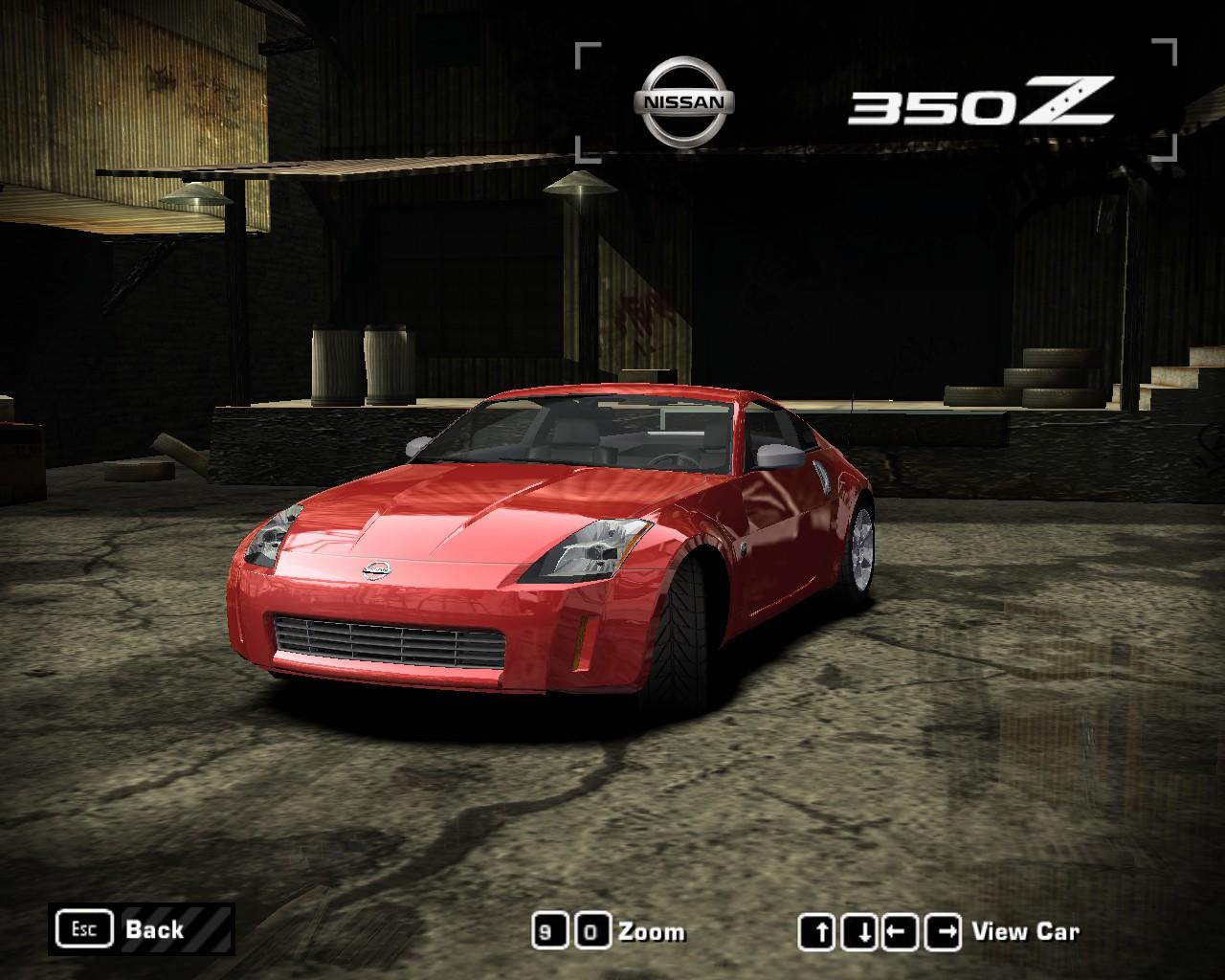 Need For Speed Most Wanted: Car Showroom - LRF Modding's Nissan 350Z ...