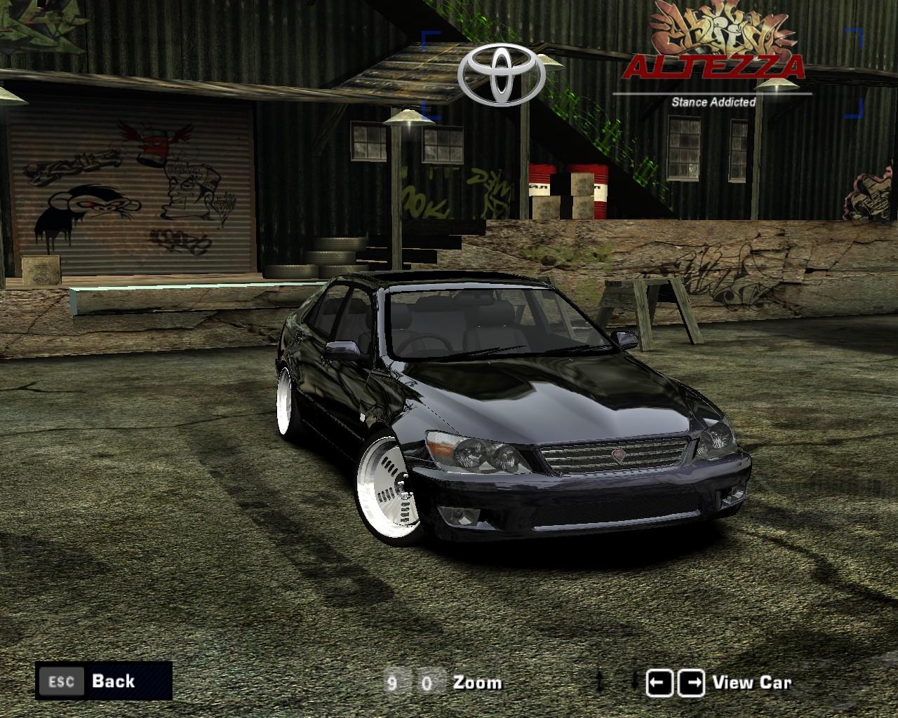 Need For Speed Most Wanted: Car Showroom - LRF Modding's Toyota Altezza ...