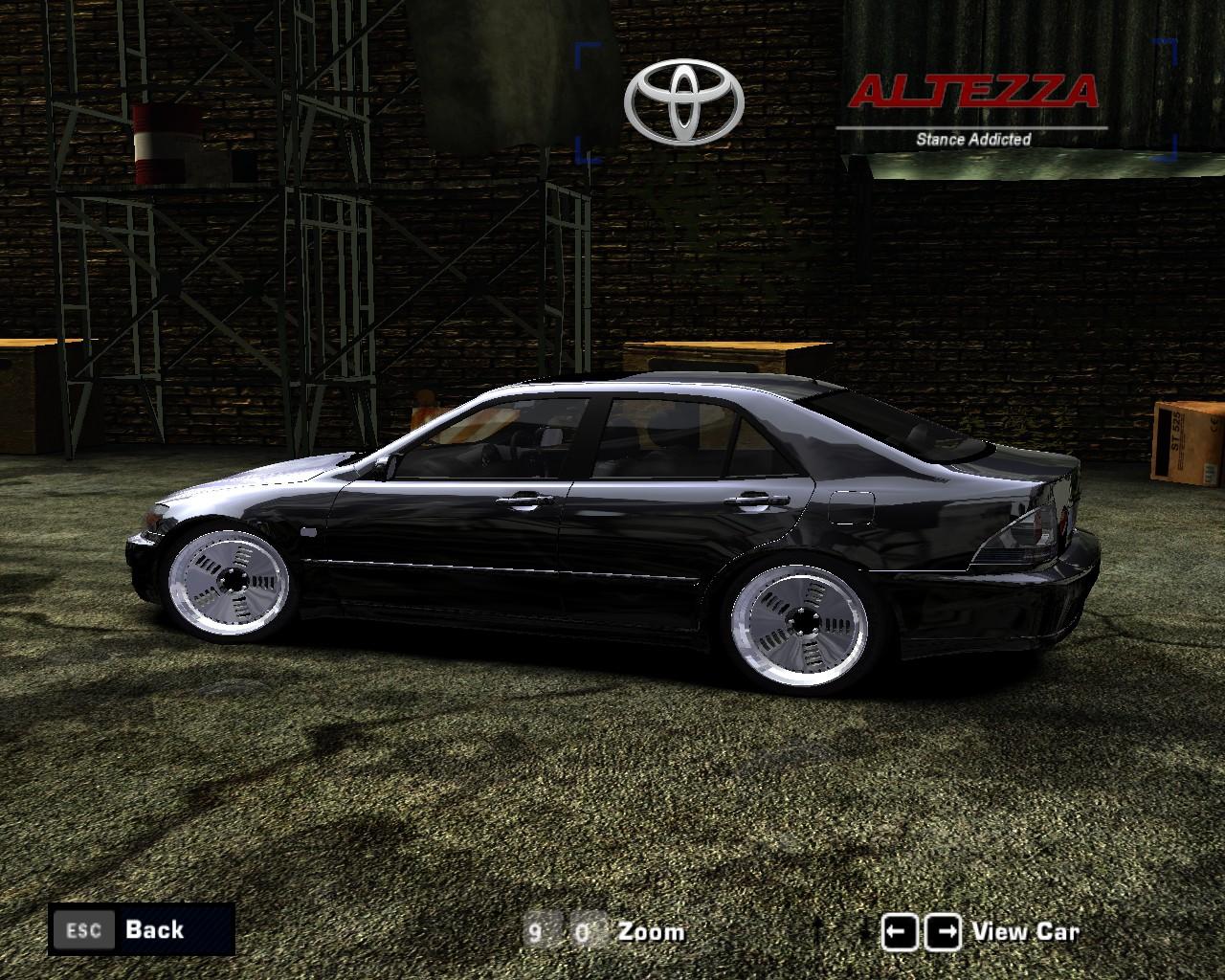 Need For Speed Most Wanted: Car Showroom - LRF Modding's Toyota Altezza ...