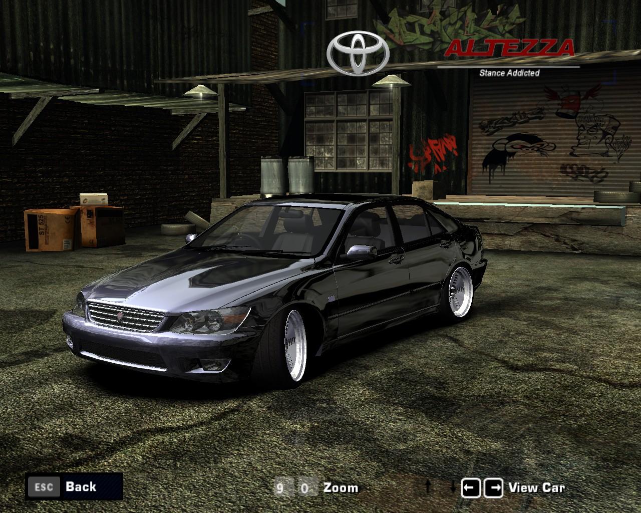 Need For Speed Most Wanted: Car Showroom - LRF Modding's Toyota Altezza ...
