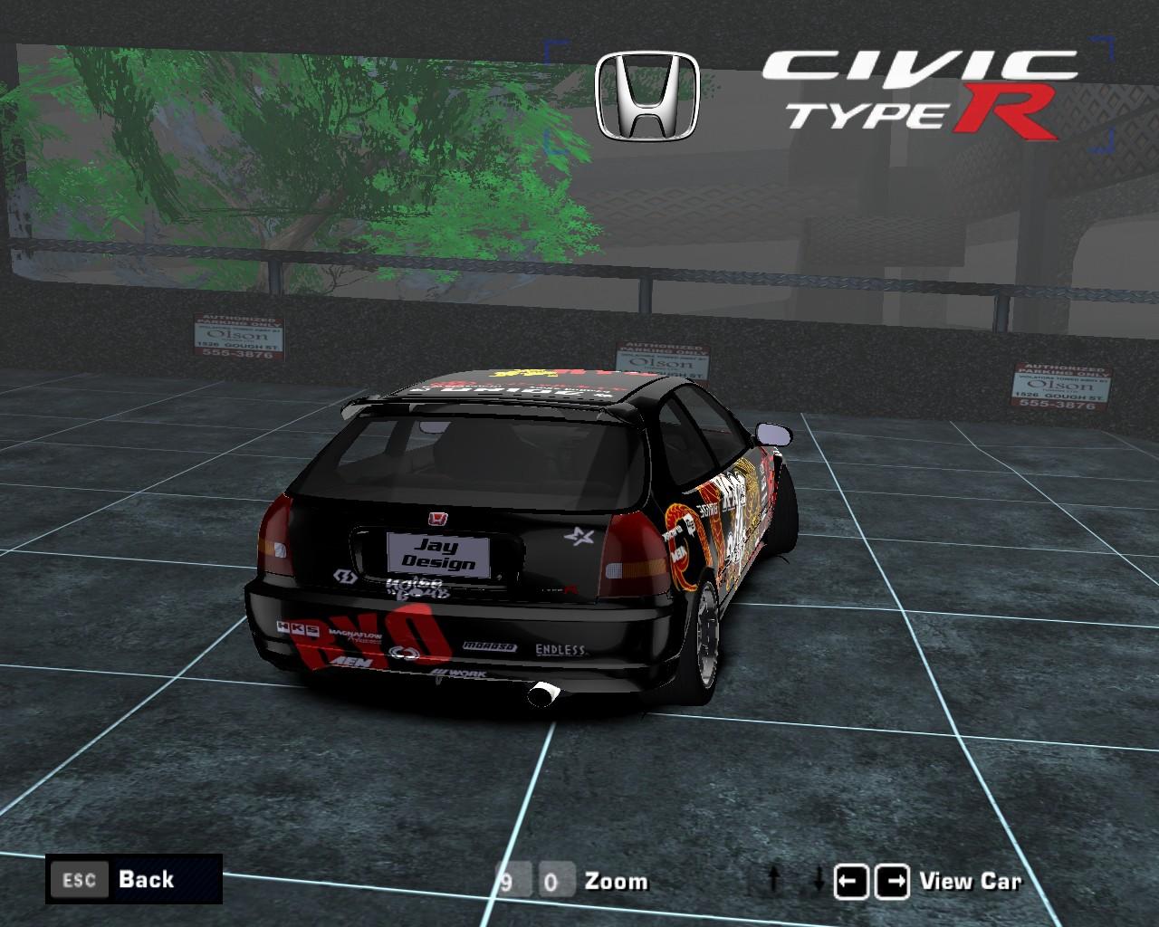 Need For Speed Most Wanted: Car Showroom - LRF Modding's Honda Civic ...