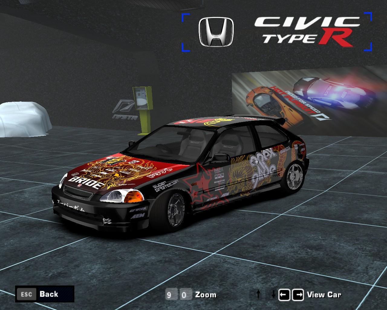 Need For Speed Most Wanted: Car Showroom - LRF Modding's Honda Civic ...