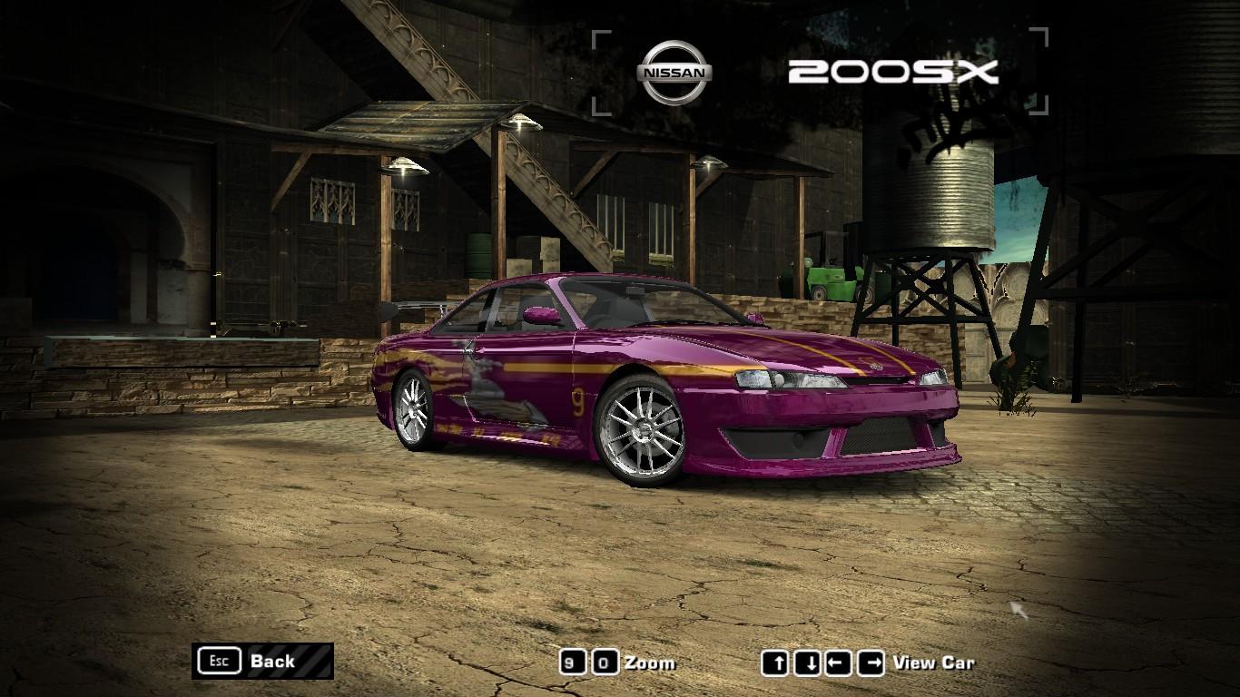 Need For Speed Most Wanted: Car Showroom - RV's Letty's 1997 Nissan S14 ...