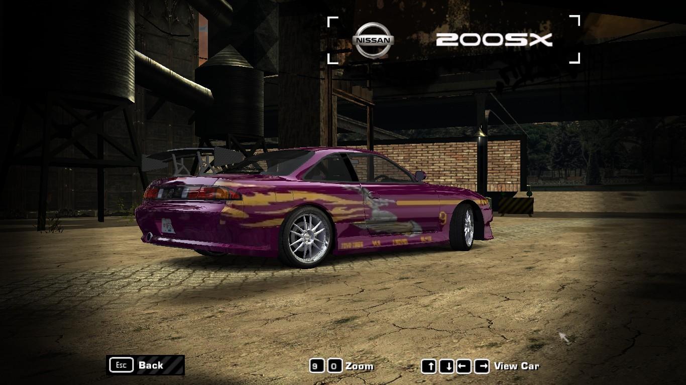 Need For Speed Most Wanted: Car Showroom - RV's Letty's 1997 Nissan S14 ...