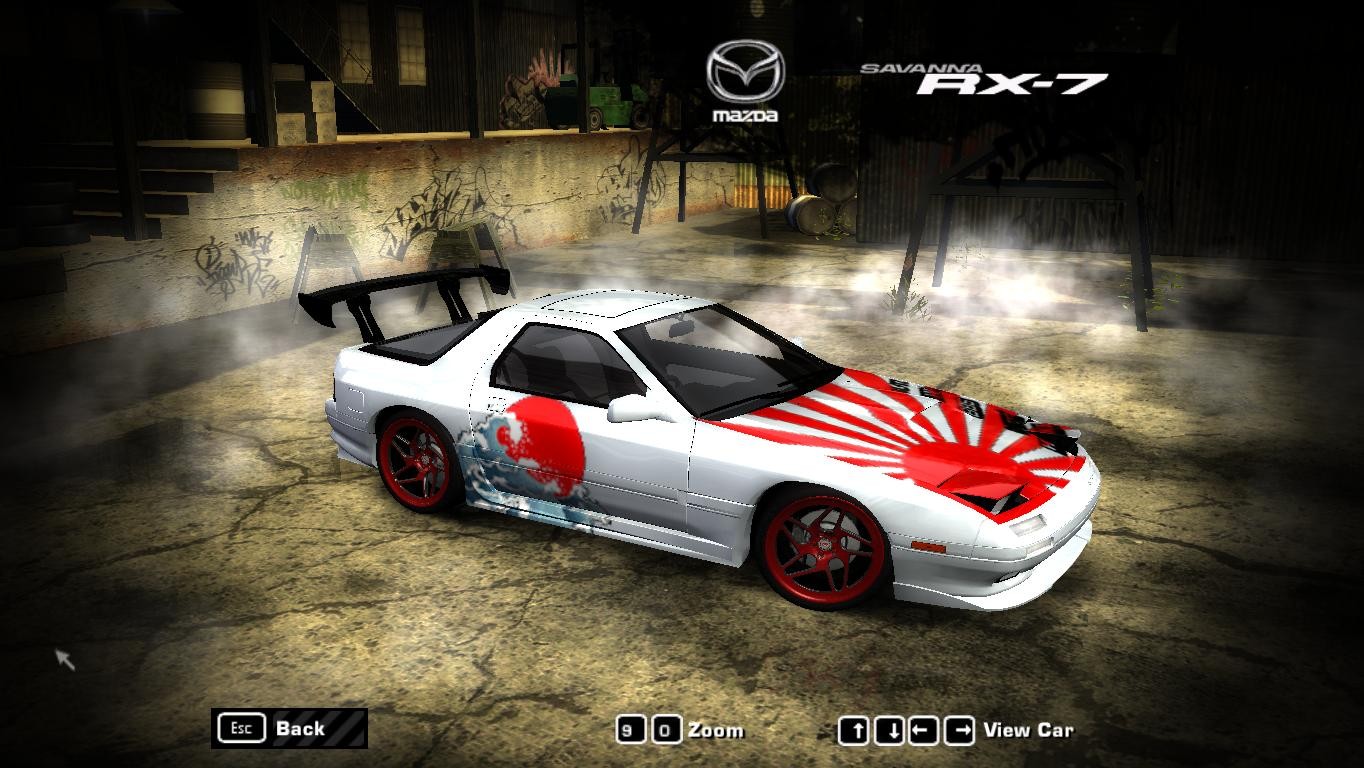 Need For Speed Most Wanted: Downloads/Addons/Mods - Vinyls - RX7_Red ...