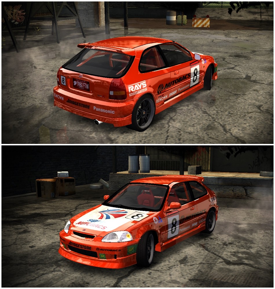 Need For Speed Most Wanted: Downloads/Addons/Mods - Vinyls - Honda ...