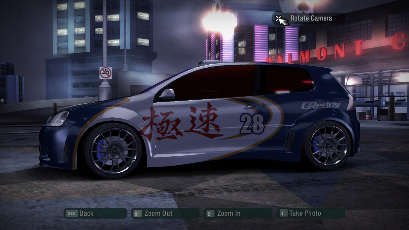 Need For Speed Carbon: Downloads/Addons/Mods - Vinyls - Volkswagen Golf ...