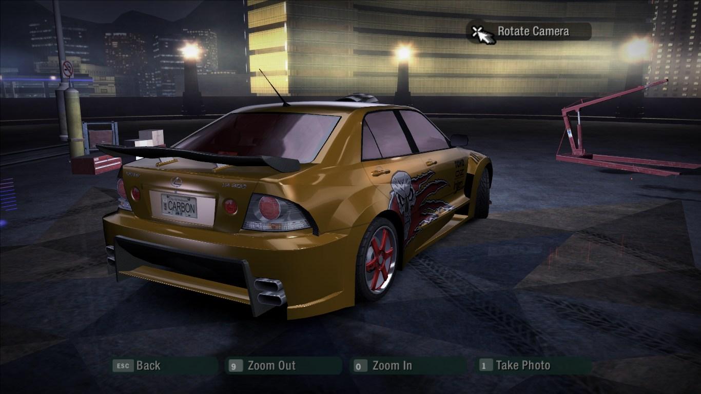 Need For Speed Carbon: Downloads/Addons/Mods - Vinyls - Lexus IS300 ...