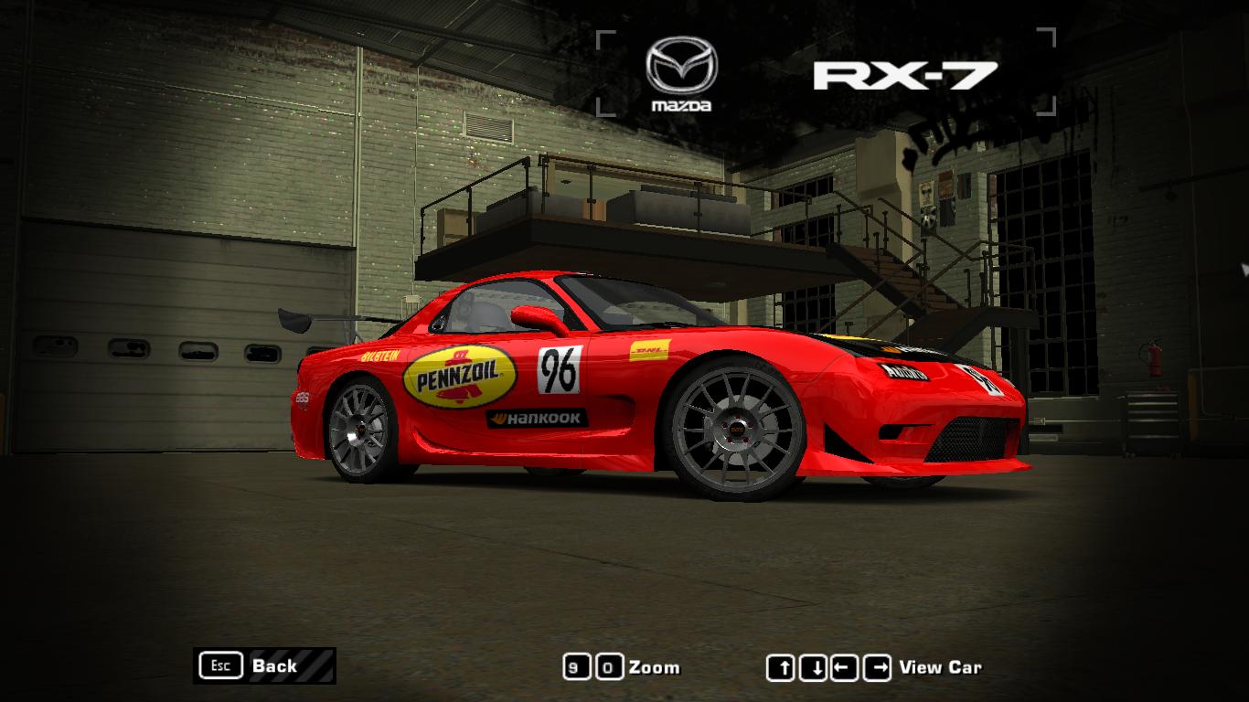 Need For Speed Most Wanted: Downloads/Addons/Mods - Vinyls - Mazda RX-7 ...