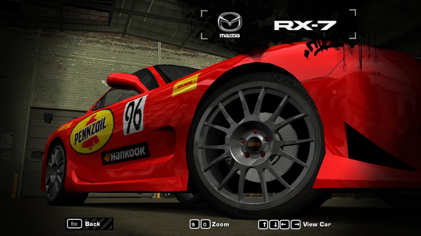 Need For Speed Most Wanted: Downloads/Addons/Mods - Vinyls - Mazda RX-7 ...