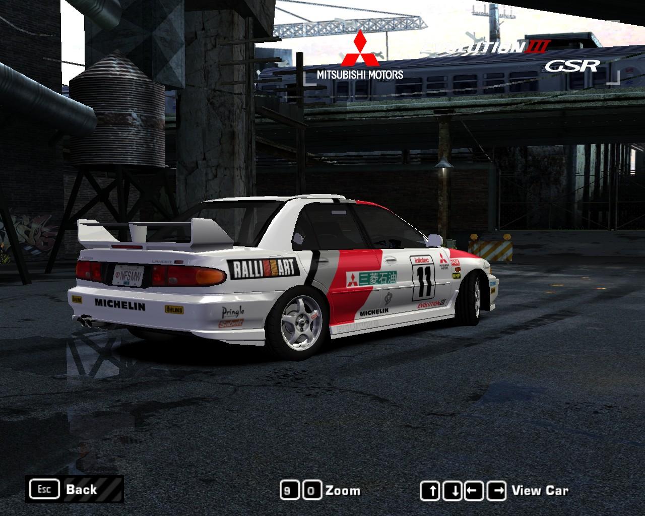 Need For Speed Most Wanted: Downloads/Addons/Mods - Vinyls - Mitsubishi ...