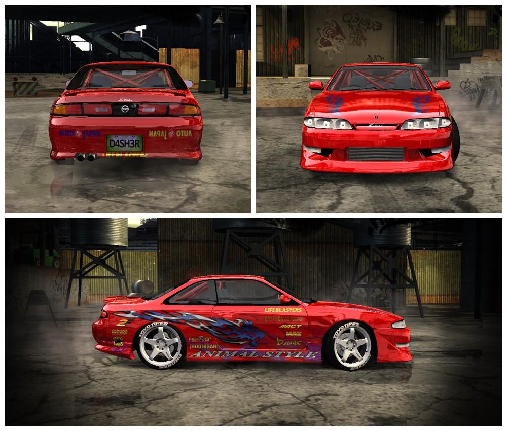 Need For Speed Most Wanted: Downloads/Addons/Mods - Vinyls - Nissan ...