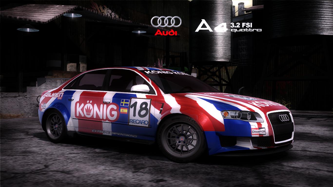 Need For Speed Most Wanted: Downloads/Addons/Mods - Vinyls - Audi A4 ...