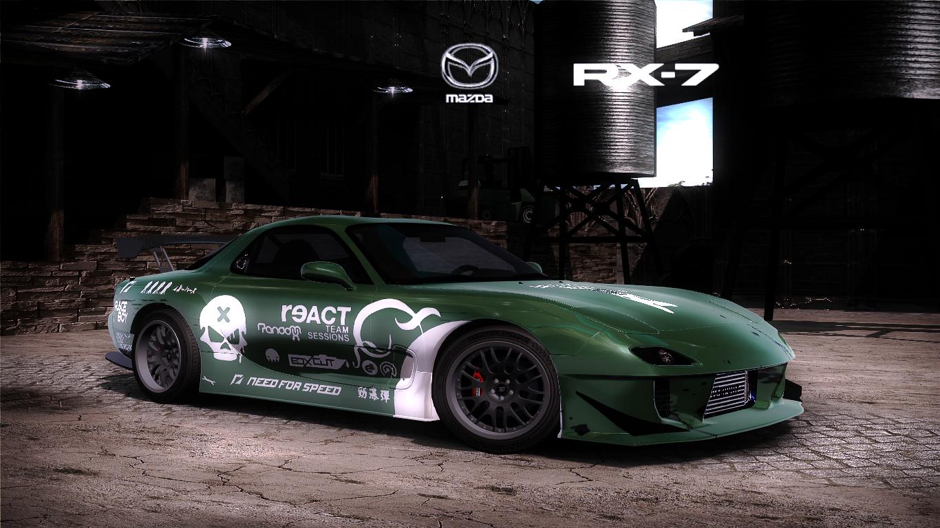 Need For Speed Most Wanted: Downloads/Addons/Mods - Vinyls - Mazda RX-7 ...