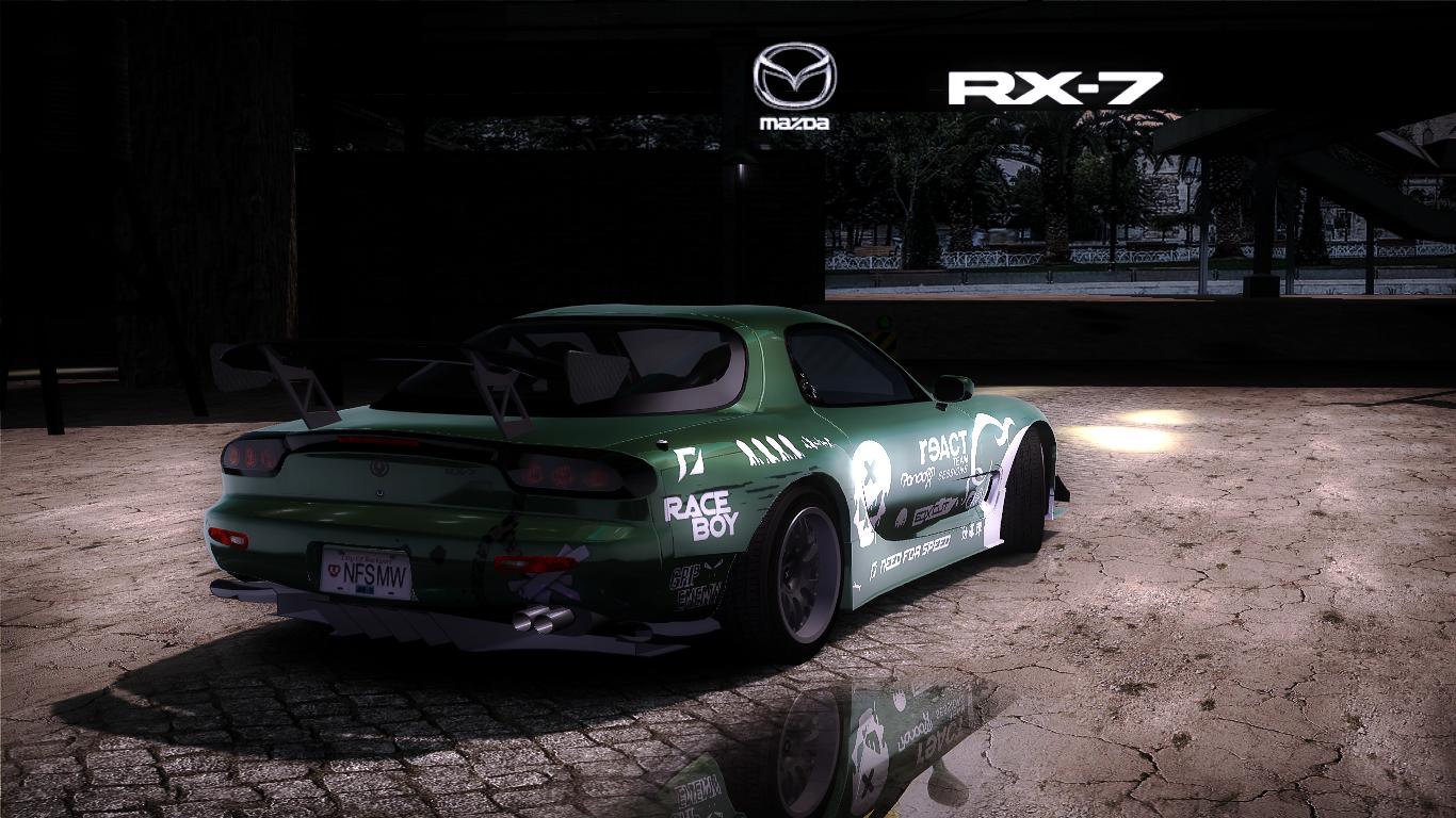 Need For Speed Most Wanted: Downloads/Addons/Mods - Vinyls - Mazda RX-7 ...