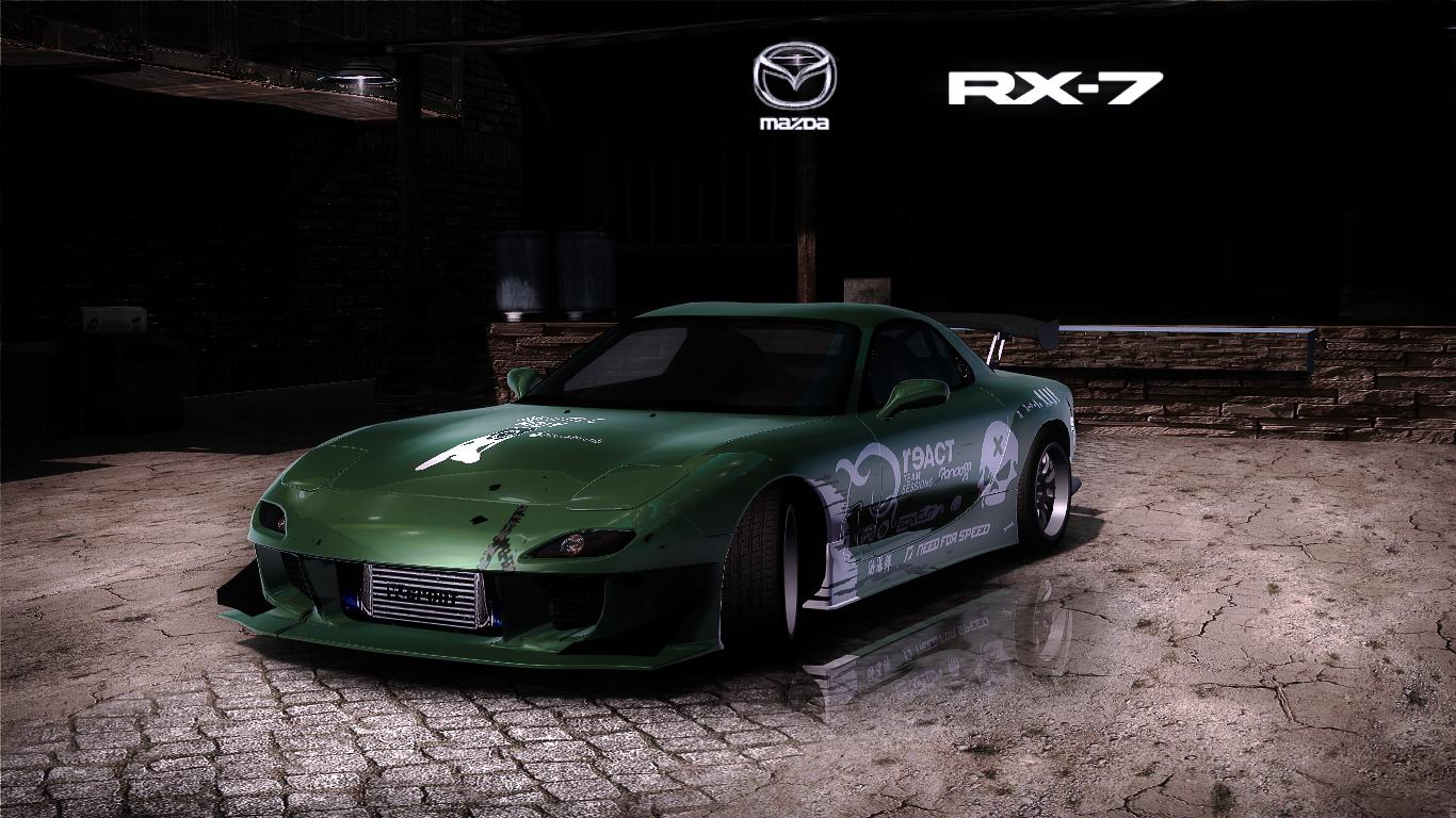 Need For Speed Most Wanted: Downloads/Addons/Mods - Vinyls - Mazda RX-7 ...