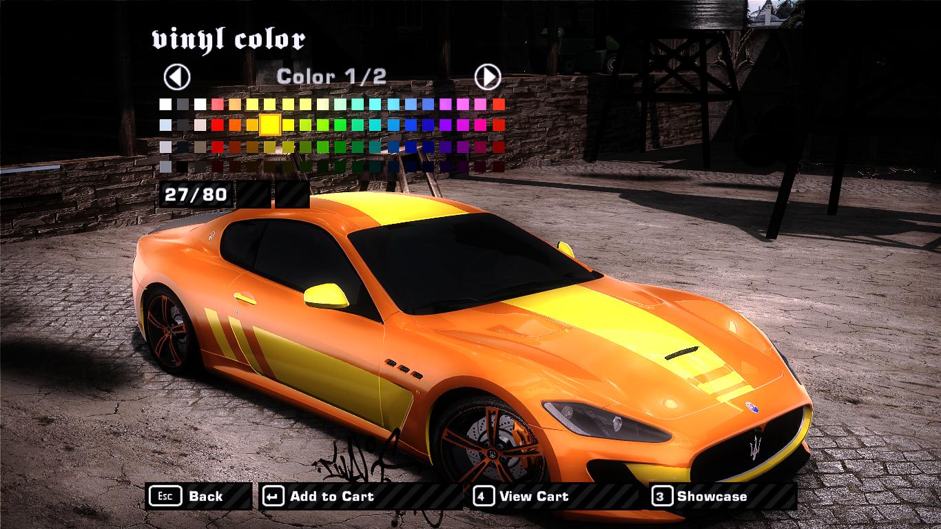 Need For Speed Most Wanted: Downloads/Addons/Mods - Vinyls - Maserati ...