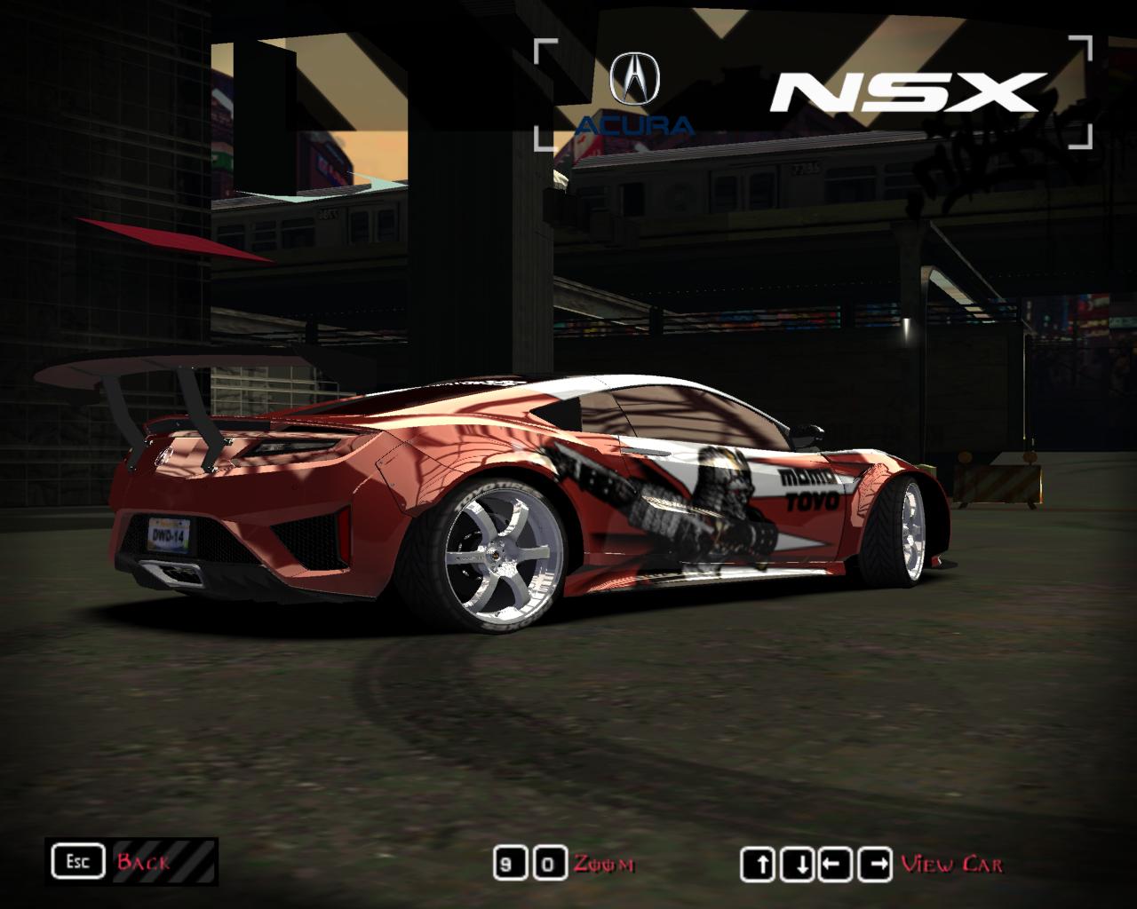 Need For Speed Most Wanted: Downloads/Addons/Mods - Vinyls - Acura NSX ...