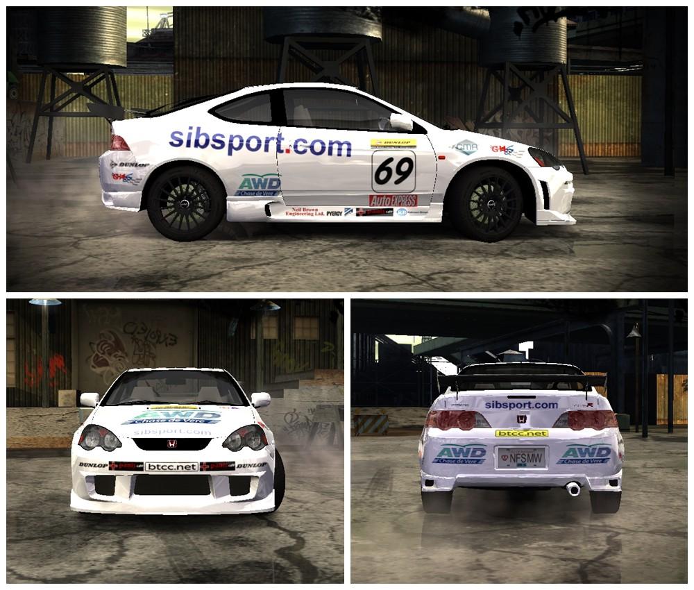 Need For Speed Most Wanted: Downloads/Addons/Mods - Vinyls - Honda ...