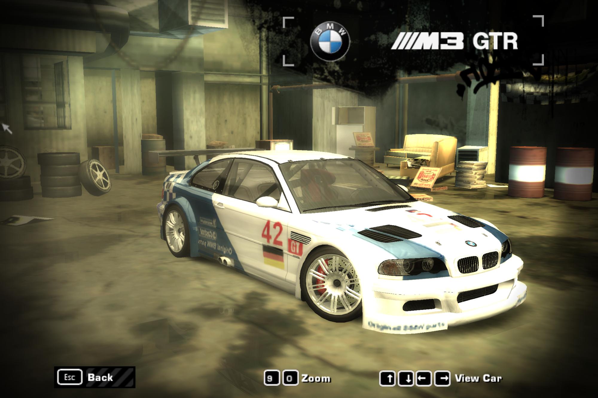 Need For Speed Most Wanted: Downloads/Addons/Mods - Vinyls - BMW M3 GTR ...