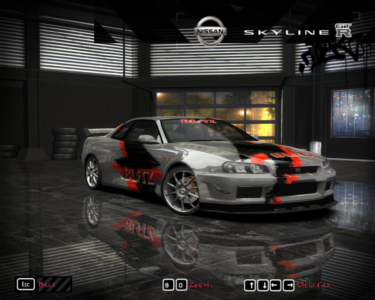 Need For Speed Most Wanted: Downloads/Addons/Mods - Vinyls - Nissan R34 ...
