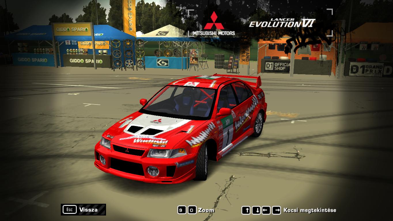 Need For Speed Most Wanted: Downloads/Addons/Mods - Vinyls - Mitsubishi ...