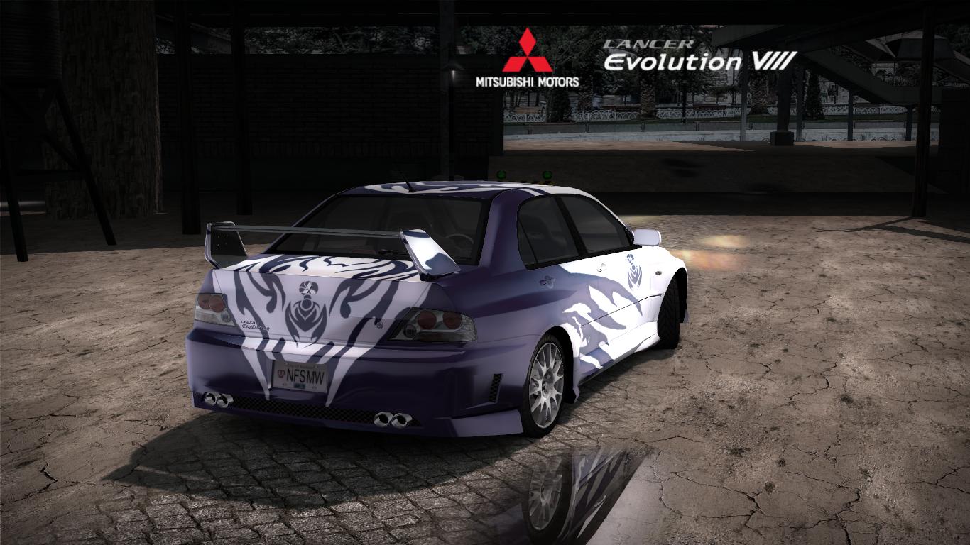 Need For Speed Most Wanted: Downloads/Addons/Mods - Vinyls - Mitsubishi ...