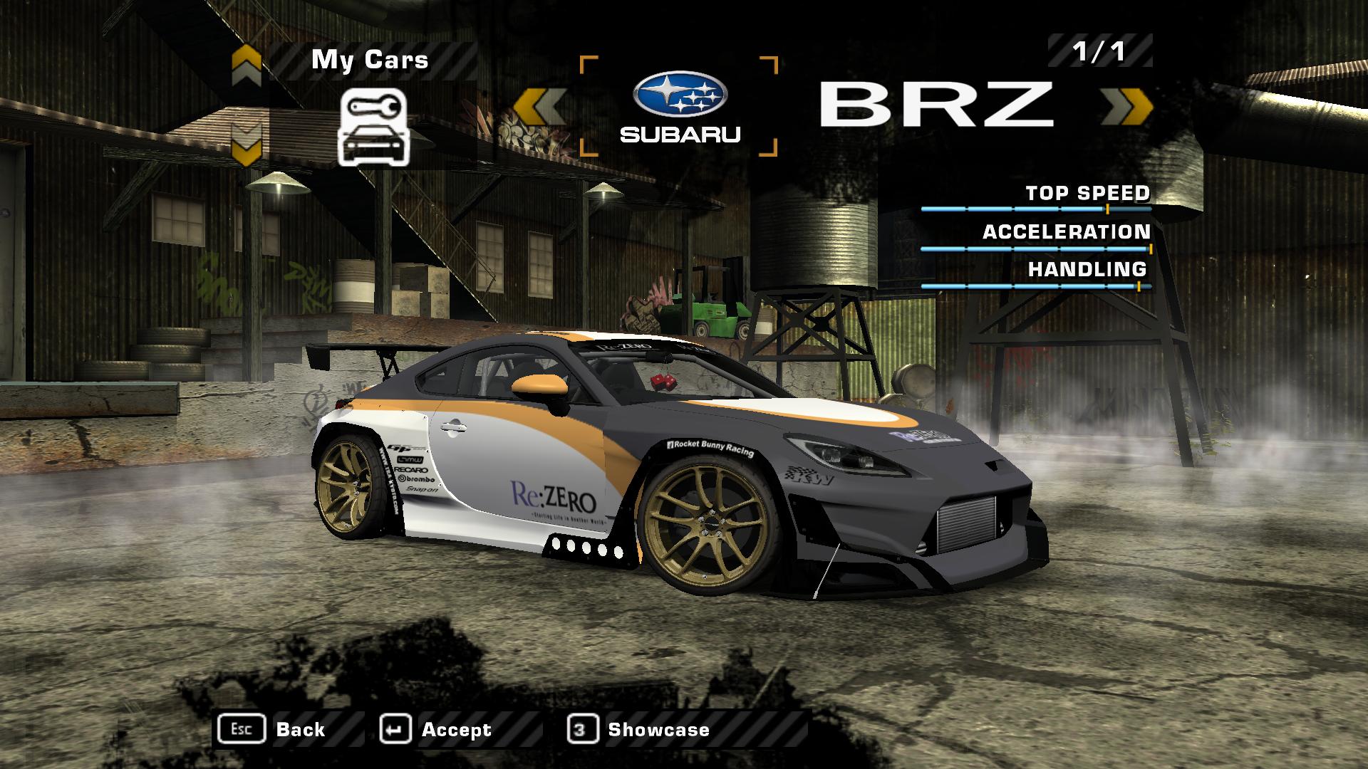 Need For Speed Most Wanted: Downloads/Addons/Mods - Vinyls - Subaru BRZ ...
