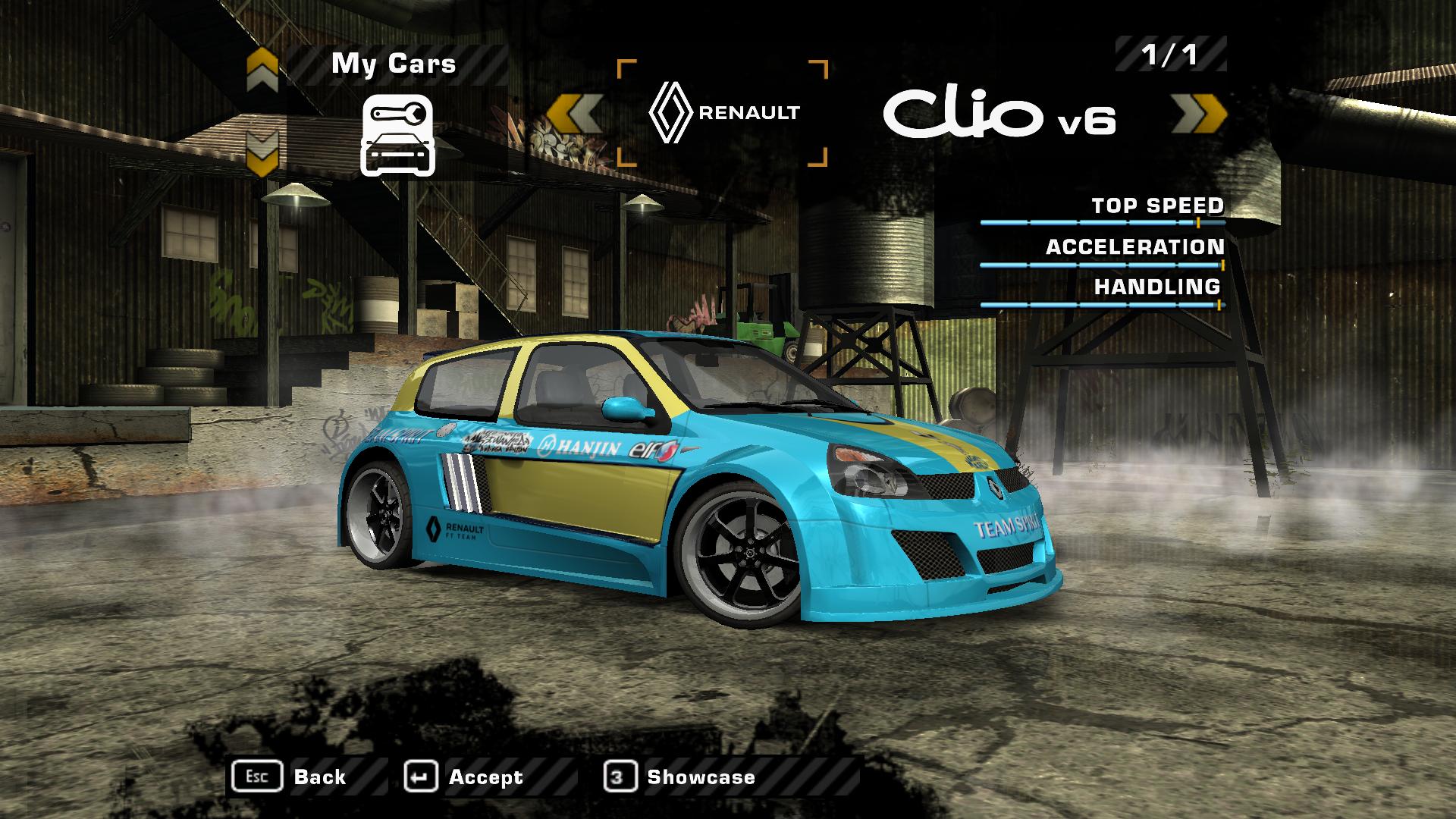 Need For Speed Most Wanted: Downloads/Addons/Mods - Vinyls - Renault ...