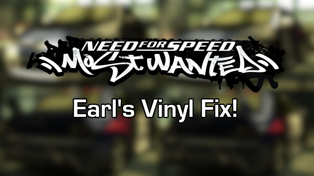 Need For Speed Most Wanted: Downloads/Addons/Mods - Vinyls - [MW] Earl ...