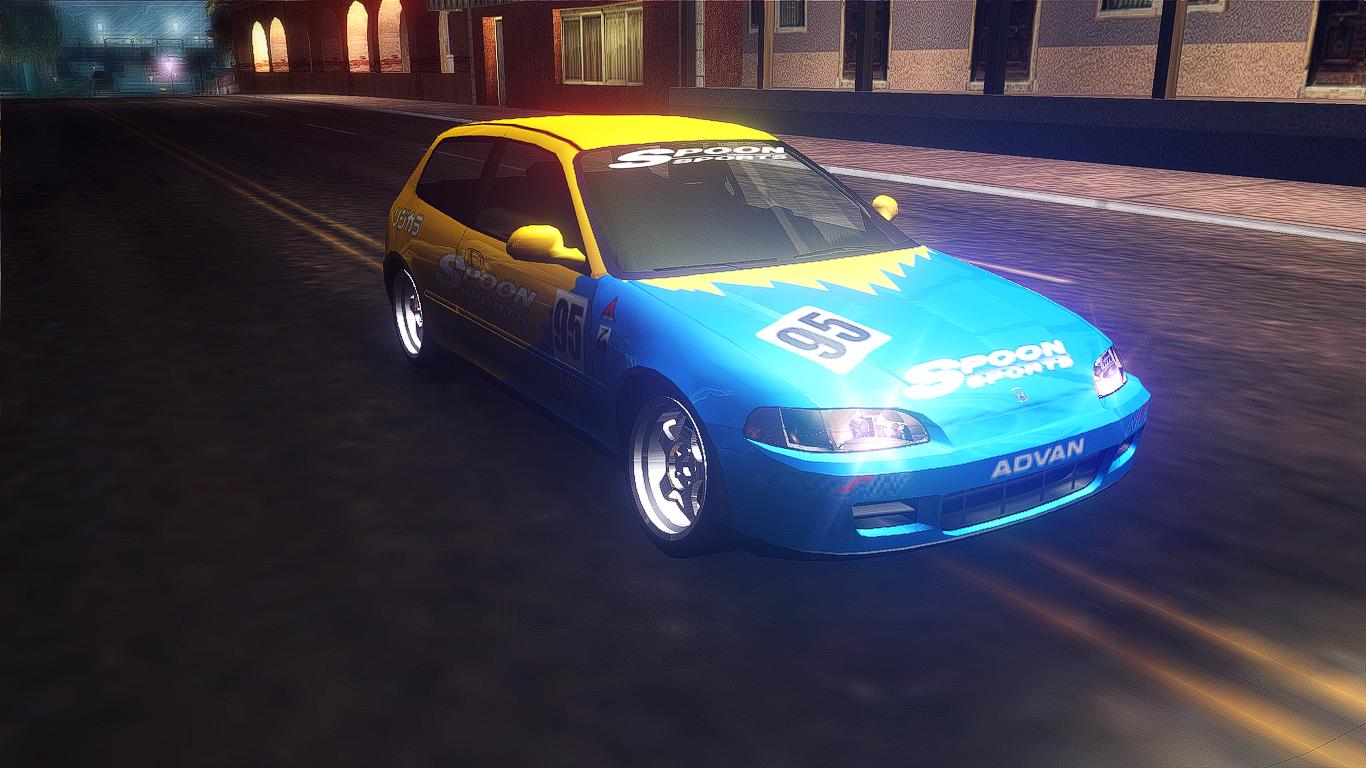 Need For Speed Underground 2: Downloads/Addons/Mods - Vinyls - Honda ...