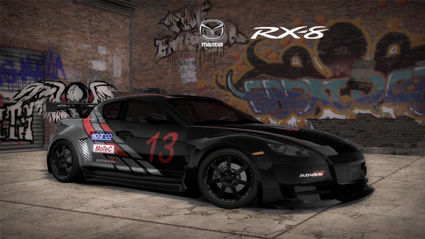 Need For Speed Most Wanted: Downloads/Addons/Mods - Vinyls - Mazda RX-8 ...