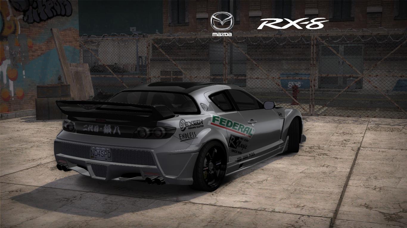 Need For Speed Most Wanted: Downloads/Addons/Mods - Vinyls - Mazda RX-8 ...