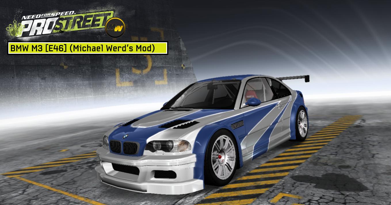 Need For Speed Pro Street: Downloads/Addons/Mods - Vinyls - BMW M3 E46 ...
