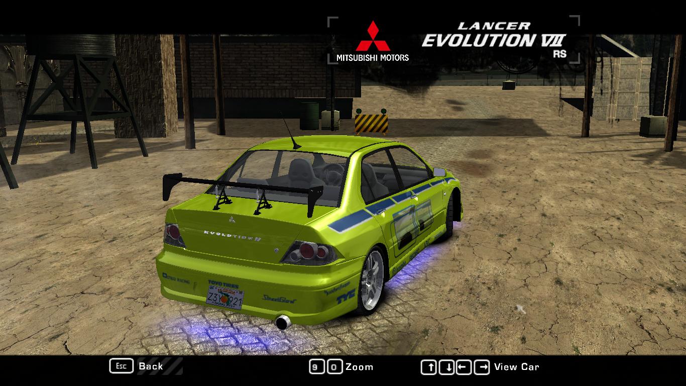 Need For Speed Most Wanted: Downloads/Addons/Mods - Vinyls - FnF Lancer Evo7 | NFSAddons