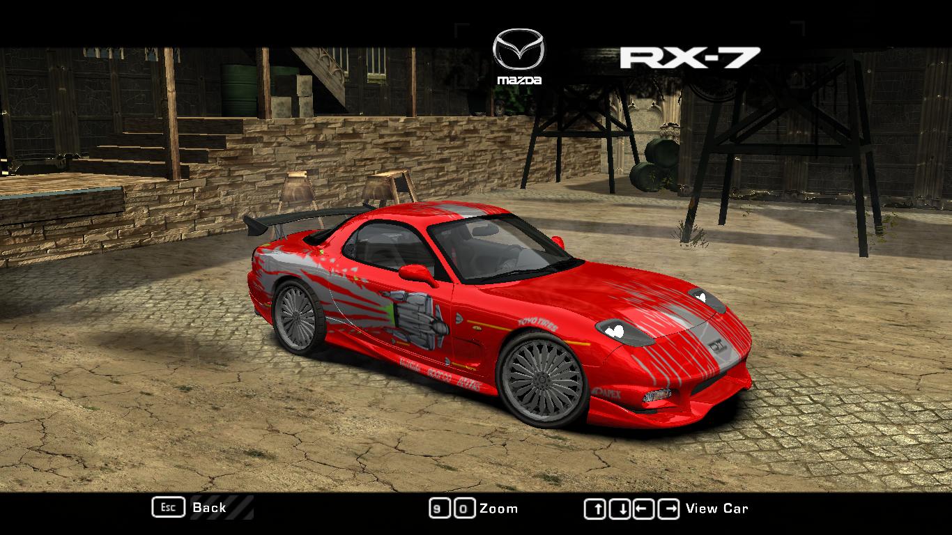 Need For Speed Most Wanted: Downloads/Addons/Mods - Vinyls - FnF rx-7 | NFSAddons