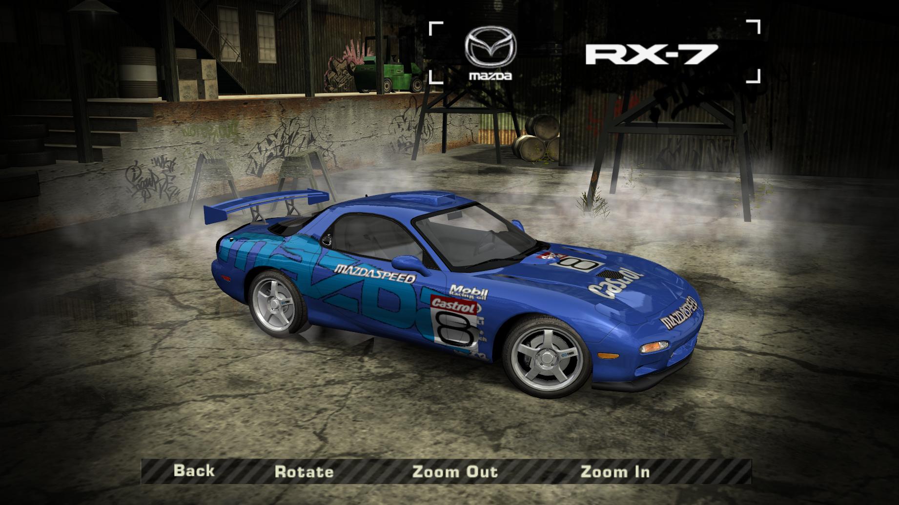 Need For Speed Most Wanted: Downloads/Addons/Mods - Vinyls - Mazda RX-7 ...