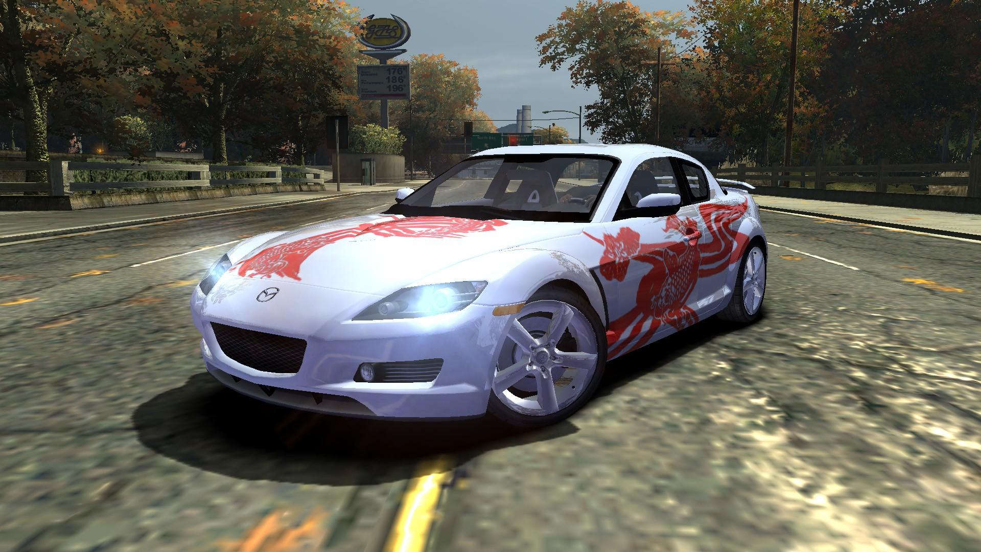 Need For Speed Most Wanted: Downloads/Addons/Mods - Vinyls - Mazda RX-8 ...