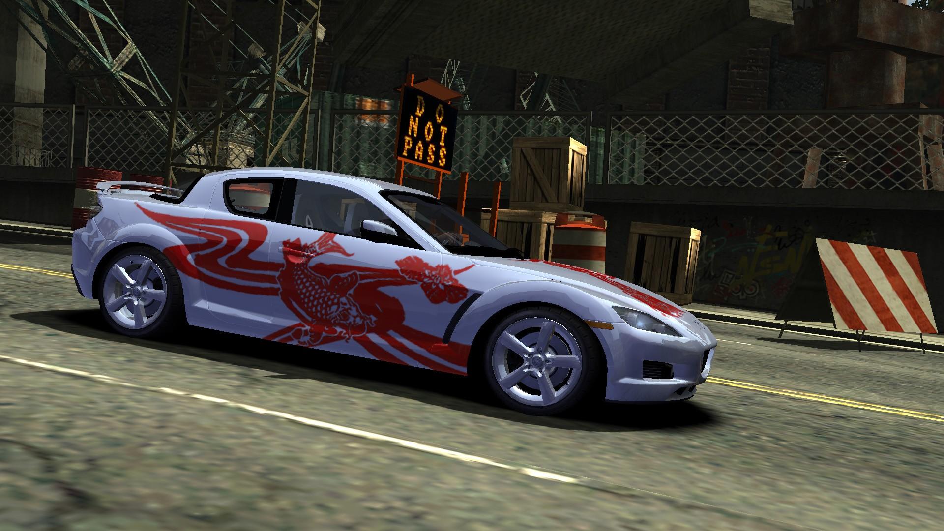 Need For Speed Most Wanted: Downloads/Addons/Mods - Vinyls - Mazda RX-8 ...