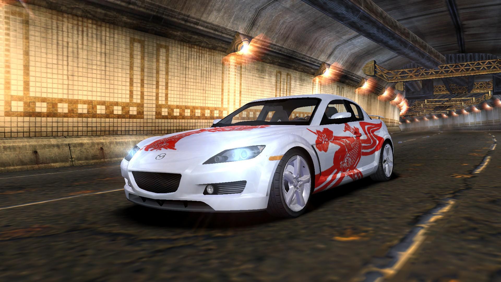 Need For Speed Most Wanted: Downloads/Addons/Mods - Vinyls - Mazda RX-8 ...