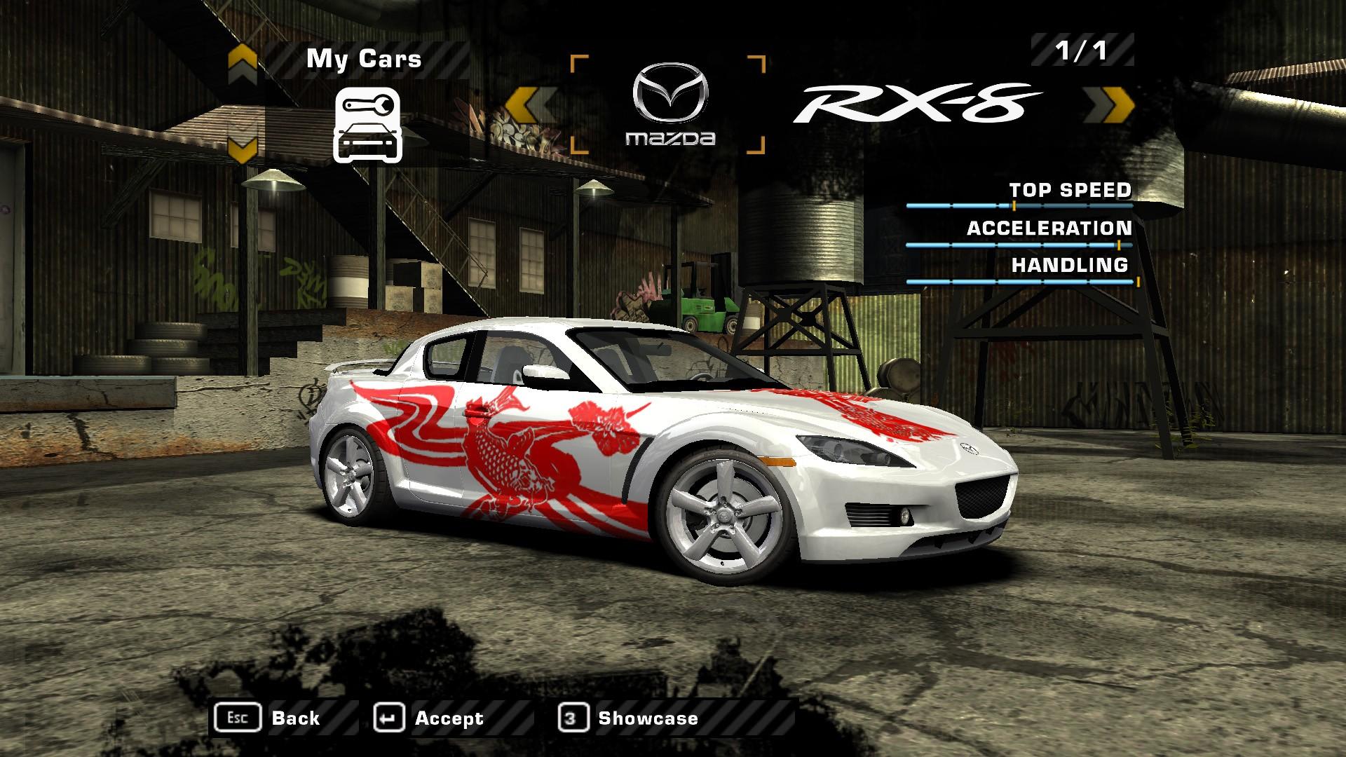 Need For Speed Most Wanted: Downloads/Addons/Mods - Vinyls - Mazda RX-8 ...