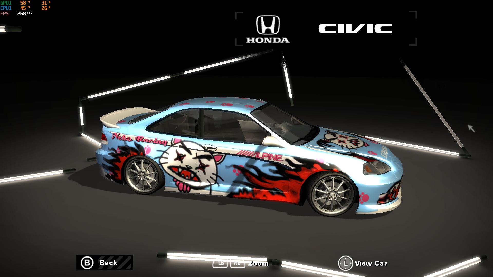 Need For Speed Most Wanted: Downloads/Addons/Mods - Vinyls - TJ's Honda ...