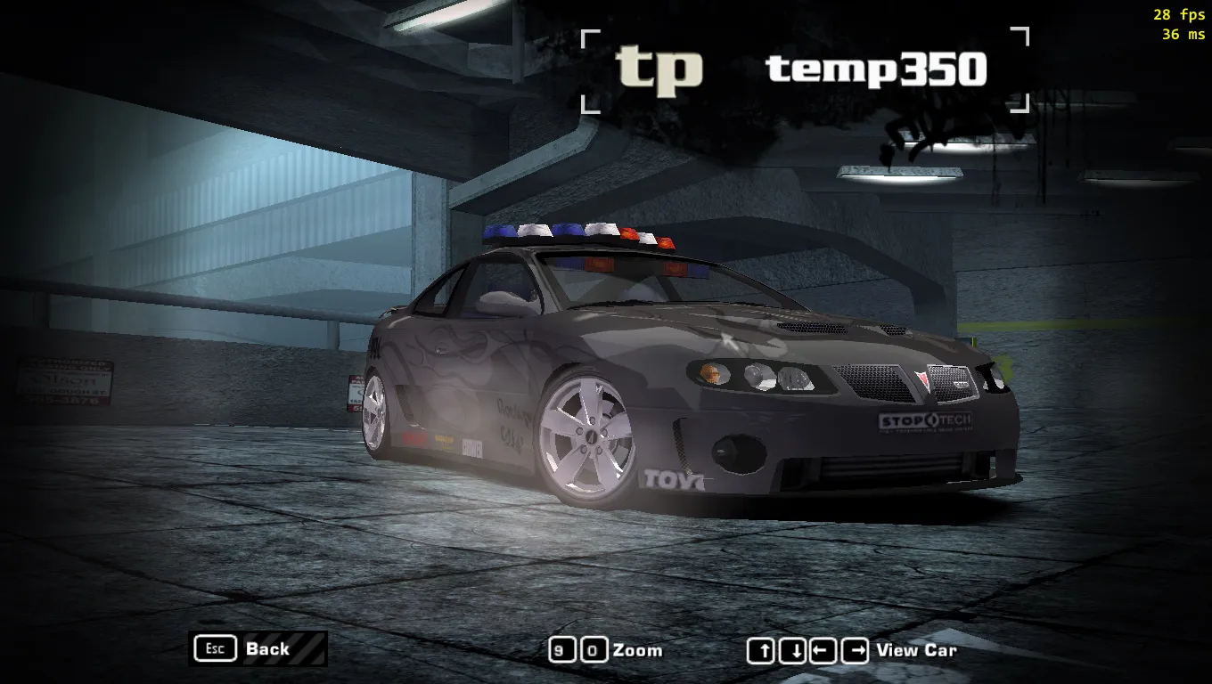 Need For Speed Most Wanted: Downloads/Addons/Mods - Vinyls - Pontiac ...